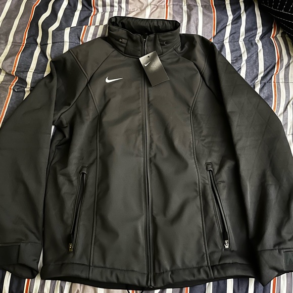 Nike | Jackets & Coats | Nike Fz Hidden Hood Heavyweight Jacket Gray ...